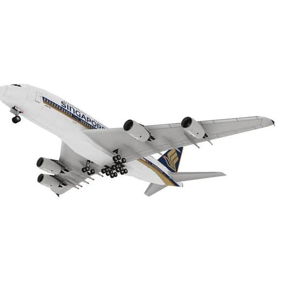 Jual DIY Papercraft Airbus A380 Singapore Airlines | Shopee Indonesia