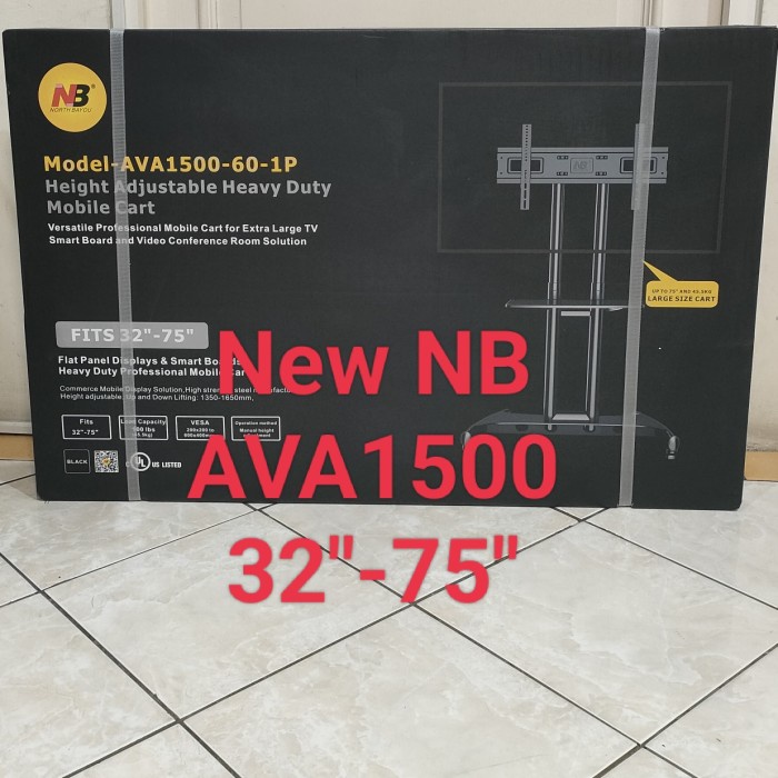 Jual Best Seller Standing Bracket Tv Led North Bayou Nb Ava 1500 - 60 ...