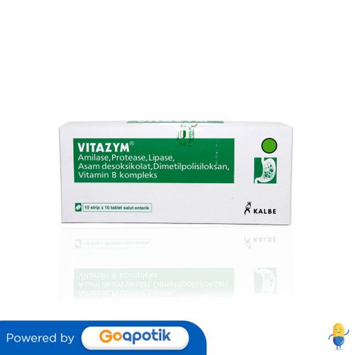 Jual Vitazym Dragee Box 100 Tablet | Shopee Indonesia