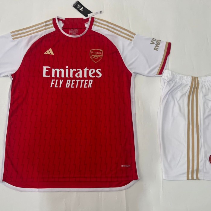 Jual BAJU BOLA JERSEY ARSENAL HOME 2024 BAJU DAN CELANA BOLA JERSEY ...
