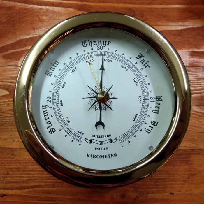 Jual Bestseller Barometer Kapal 81Mm / Barometer Kuningan | Shopee ...