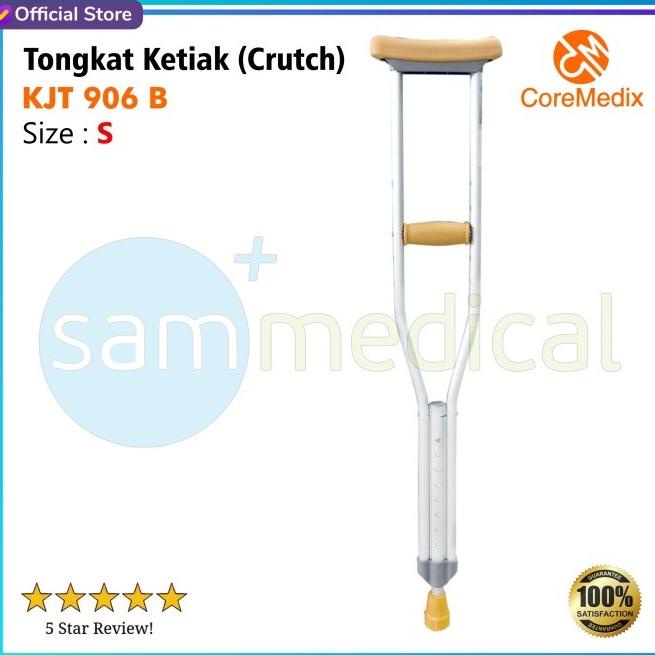 Jual Limited Coremedix Tongkat Ketiak Atau Crutch Kjt 906 B - S (Pcs ...