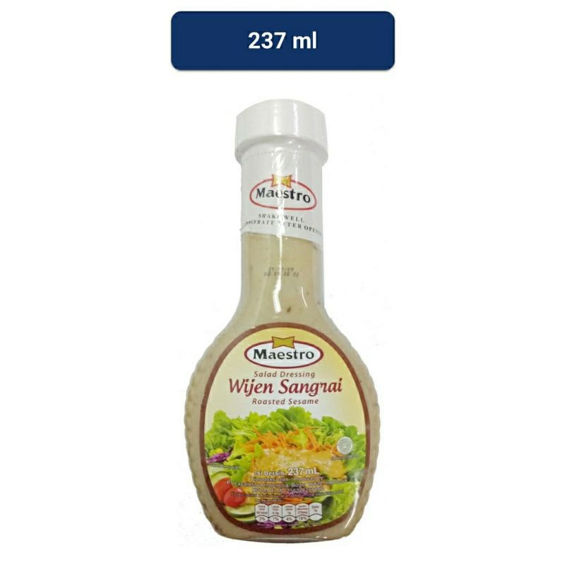 Jual Mayonaise Wijen Sangrai 237ml - MAESTRO | Shopee Indonesia