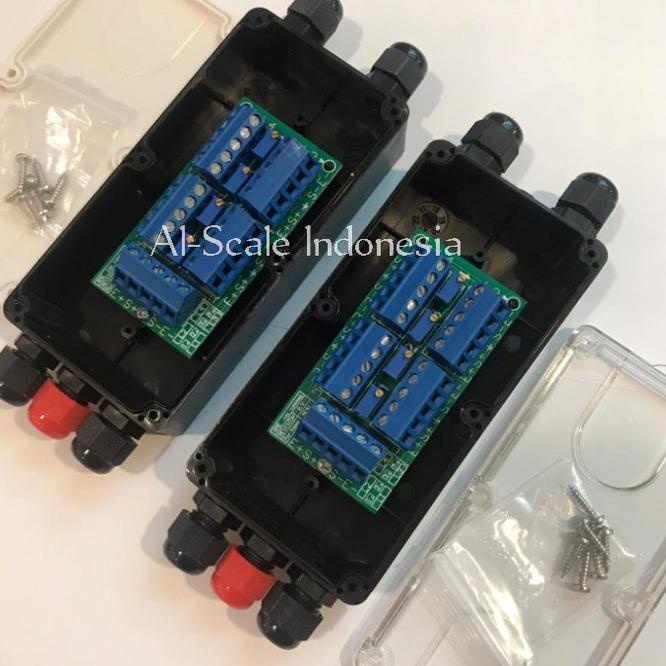 Jual Janction Box Timbangan Flor Scale Atau Timbangan Mobil Isi 4 Load ...
