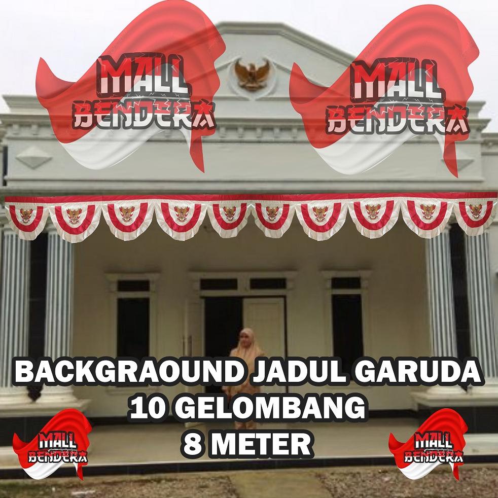 Jual New Bekron GARUDA JADUL 10 Gelombang Bekron Merah Putih - Background umbul umbul | Shopee ...