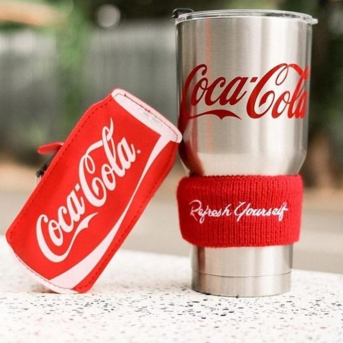 Jual Miniso X Coca Cola Thumbler 850Ml - Botol Minum Bahan Stenlis ...