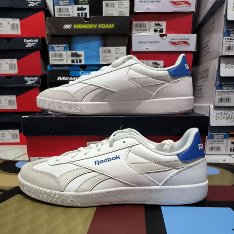 Jual REEBOK SMASH EDGE WHITE RESMI PT MAP ORIGINAL GZ4985 | Shopee ...