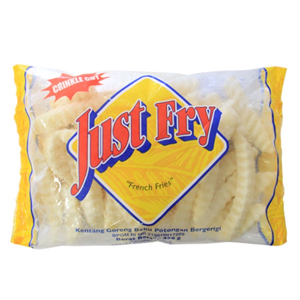 Jual JUST FRY CRINKLE CUT 900 GR - KENTANG | Shopee Indonesia