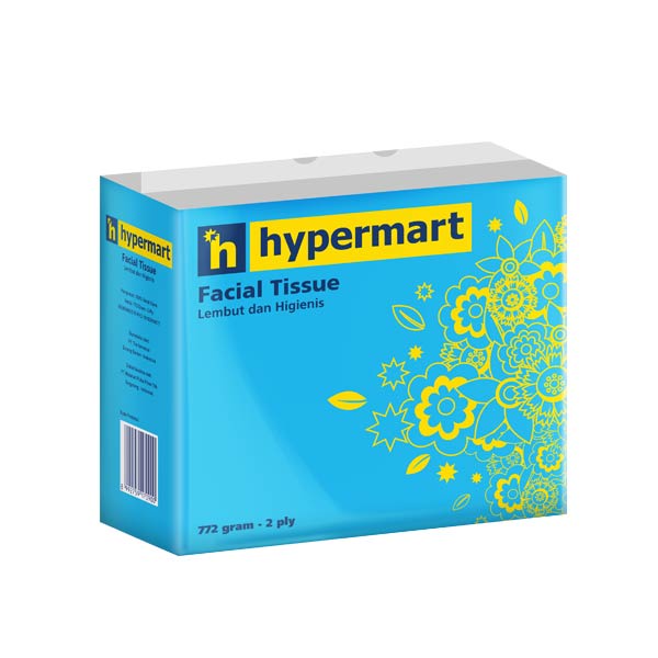 Jual HYPERMART VALUE PLUS FACIAL TISSUE KILOAN 772 GR - TISU | Shopee ...