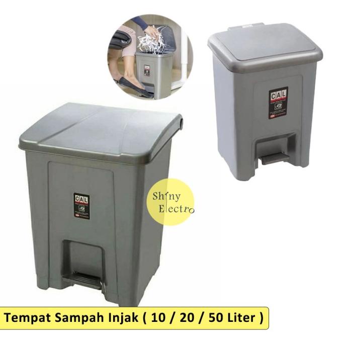 Jual Tempat Tong Sampah Injak 10 L / 20 Liter / 50 L Shinpo Kamar Kantor | Shopee Indonesia