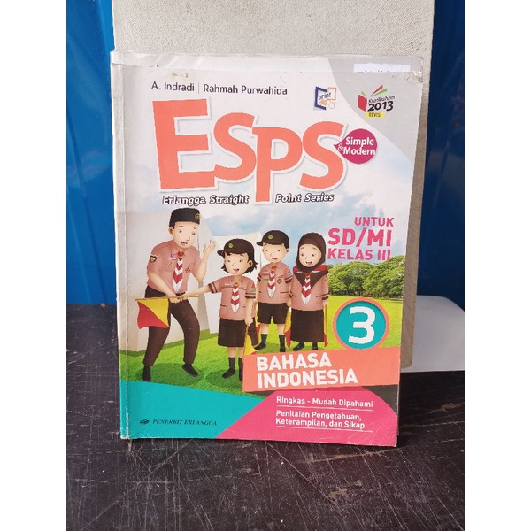 Jual buku esps bahasa Indonesia kelas 3 SD Erlangga | Shopee Indonesia