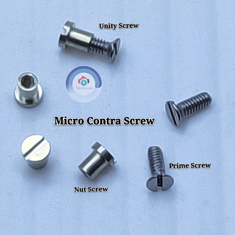 Jual Micro Unity Contra Nut Scrrew Mines Baut Kacamata Jam Tangan Baut ...