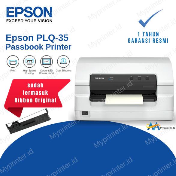 Jual Printer Epson Dotmatrix Passbook Plq-35 Plq35 Plq 35 Penganti ...