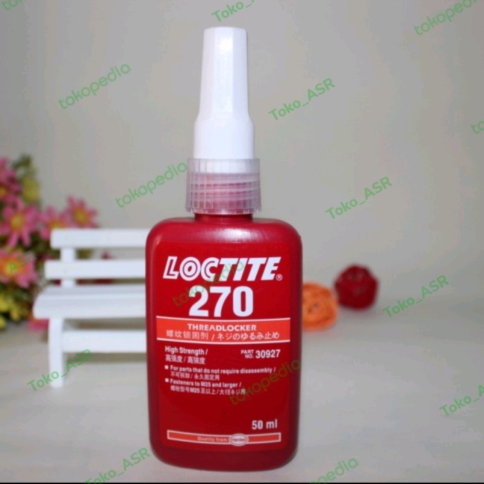 Jual LOCTITE 270 THREADLOCKER HIGH STRENGTH 50ML (HENKEL) | Shopee Indonesia