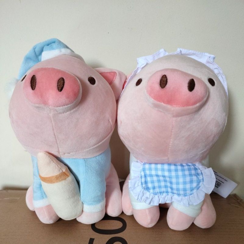 Jual MINISO PAJAMAS PIG PLUSH TOY BONEKA BABI PAJAMA | Shopee Indonesia