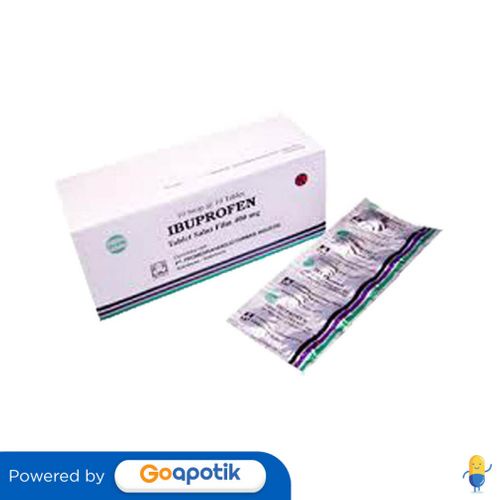 Jual IBUPROFEN YARINDO 400 MG BOX 100 TABLET | Shopee Indonesia
