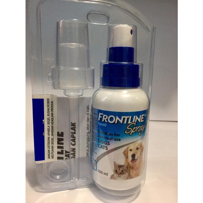 Jual Frontline Spray - DOGS &CATS - 100ml - spray - obat kutu & caplak ...