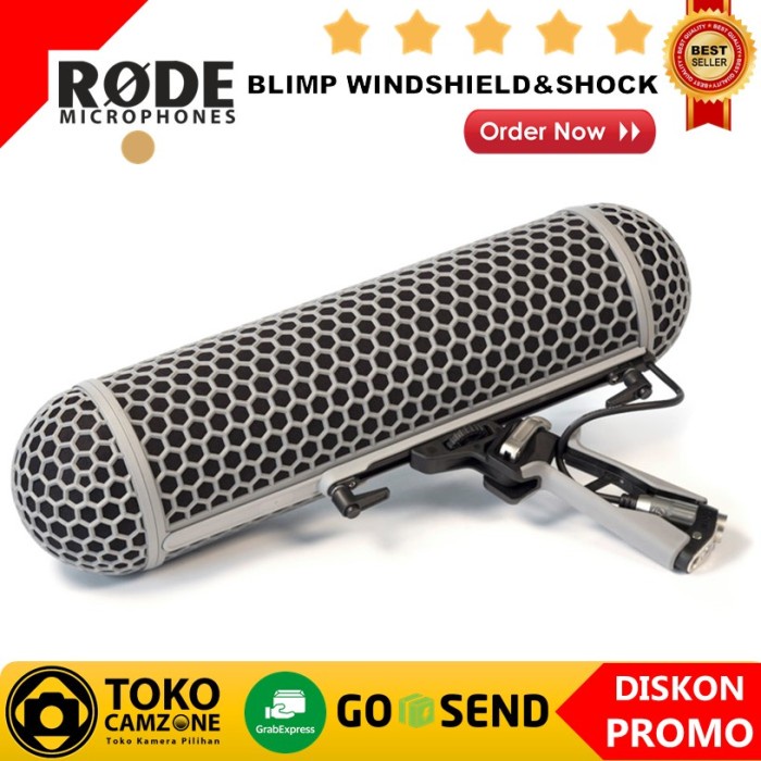 Jual Rode Blimp Wind Shield And Shock Mount System | Shopee Indonesia