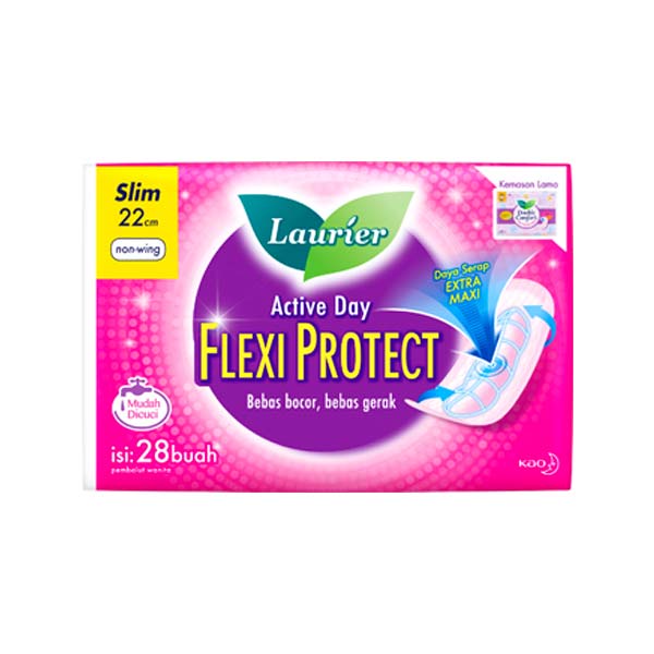 Jual LAURIER FLEXI PROTECT DAY 28 PCS | Shopee Indonesia