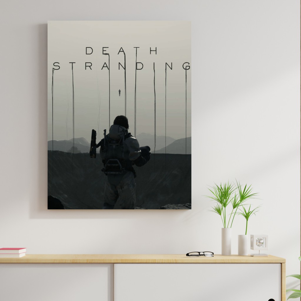 Jual Poster Kayu "Death Stranding" Ukuran 20Cm x 30Cm | Shopee Indonesia