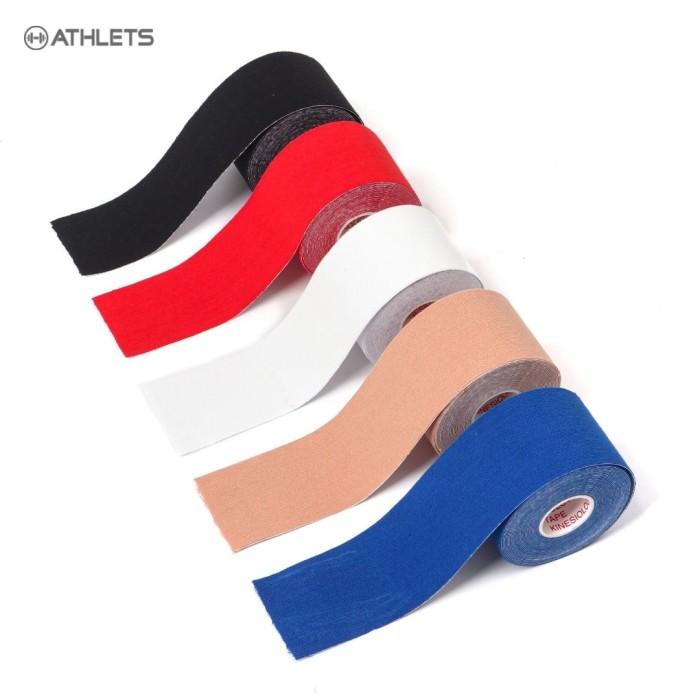 Jual Athlets Kinesio Tape Plester Otot Muscle Tapping Kinesiology ...