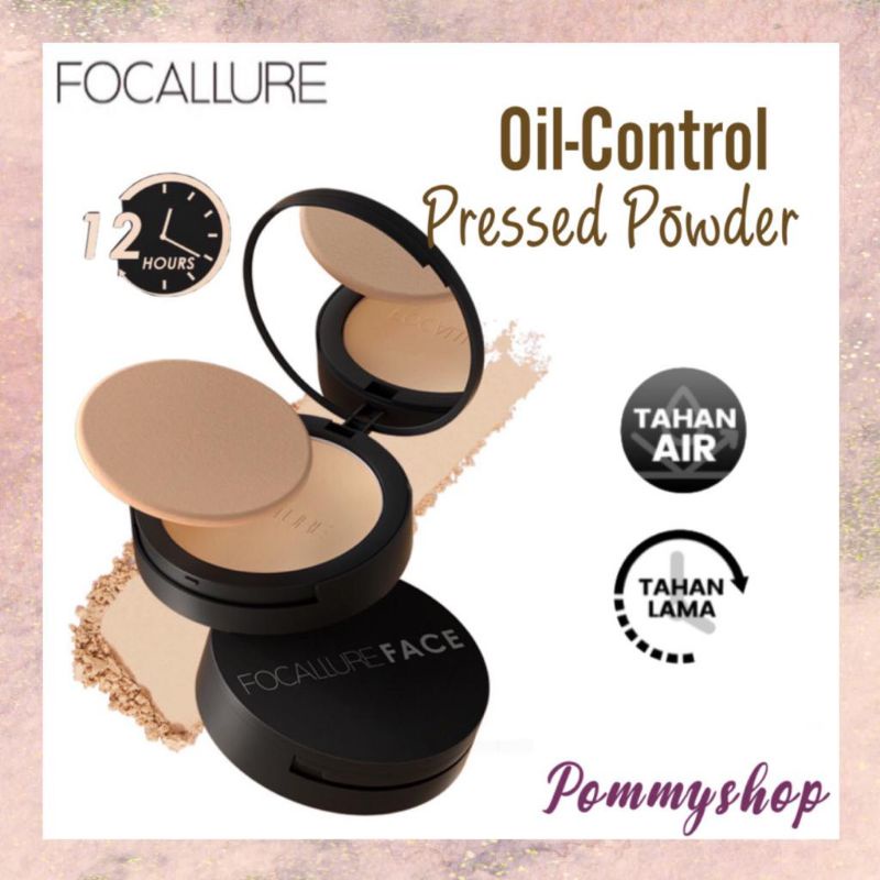 Jual Focallure Oil Control Pressed Powder Matte / Bedak Padat | Shopee ...