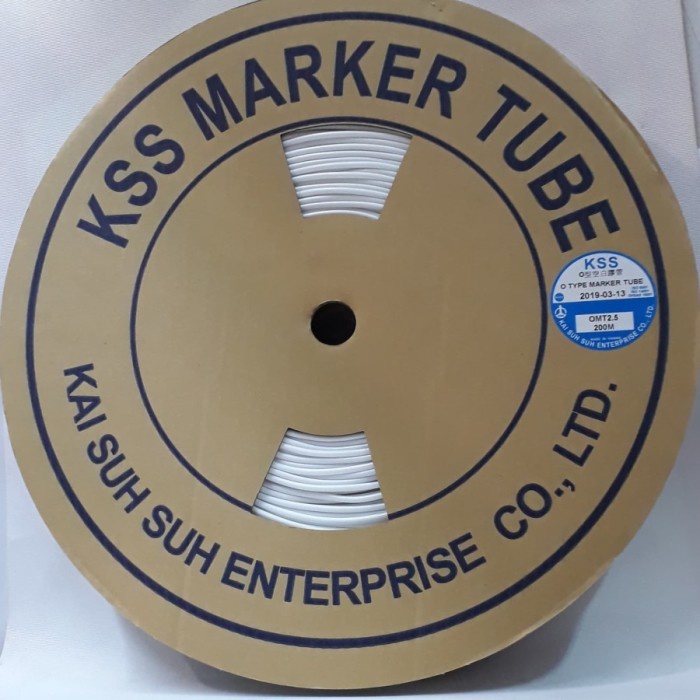 Jual Terlaris Kss Marker Tube Putih Mt-4 / Mt4 Size 4Mm Ks | Shopee ...