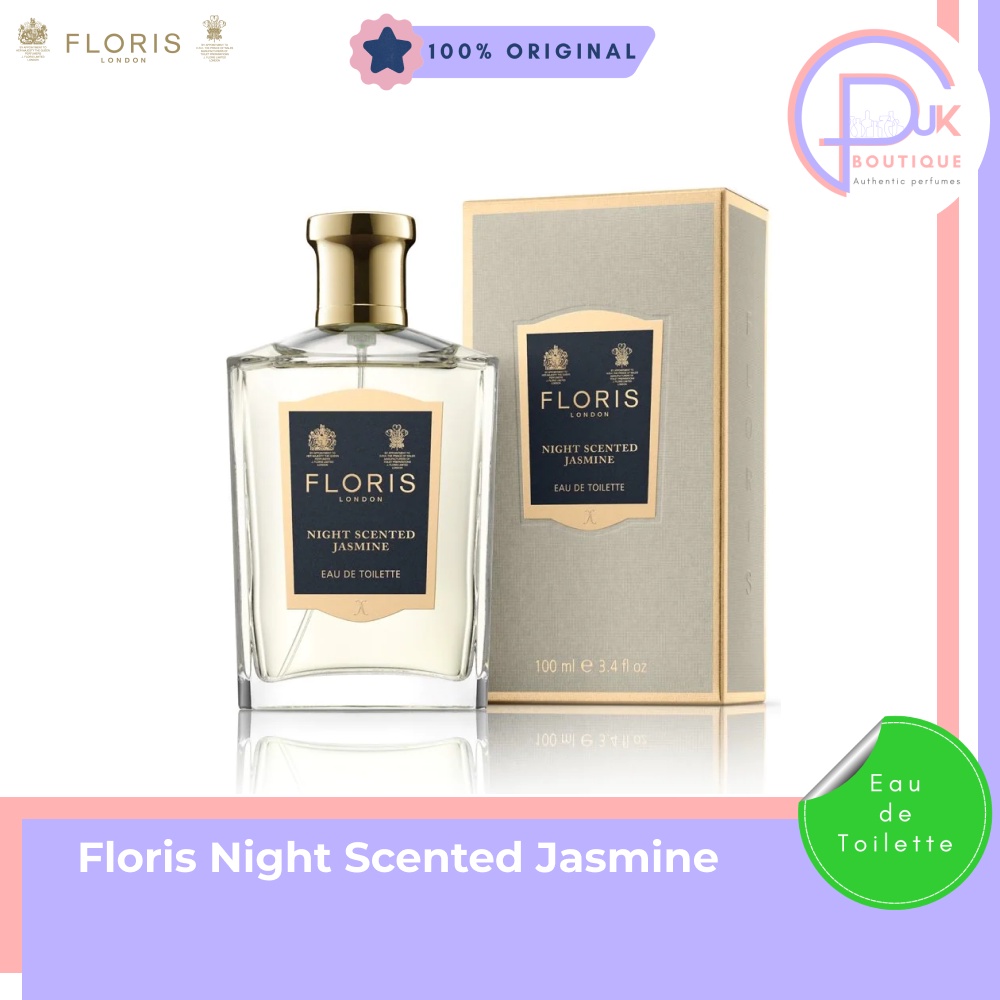 Jual Floris Night Scented Jasmine Women Original EDT 100ml | Shopee ...