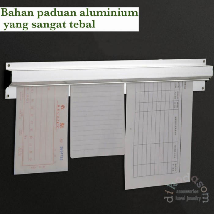 Jual CUCI GUDANG Stainless Bill/Struk/ Tempat Pesanan/Tab/Capitan Nota ...