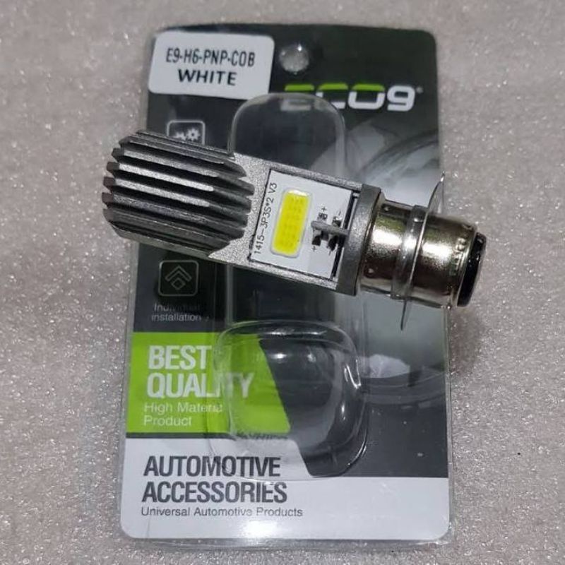 Jual LAMPU LED PUTIH UTAMA MOTOR BEBEK MATIC H6 LUMINOS ECO 9 MH1 TEMBUS KABUT PUTIH : SUPRA ...