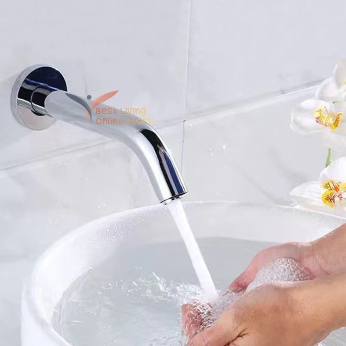 Jual Kran Sensor Tembok Kran Wudhu Kran Washtafel Otomatis Kran Air ...