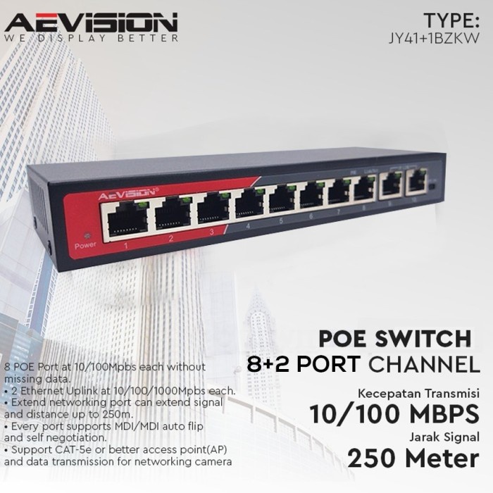 Jual Terlaris Poe Switch Hub Poe 8+2 Port / Poe Switch 8 Port Support ... Jual Terlaris Poe Switch Hub Poe 8+2 Port / Poe Switch 8 Port Support ...
