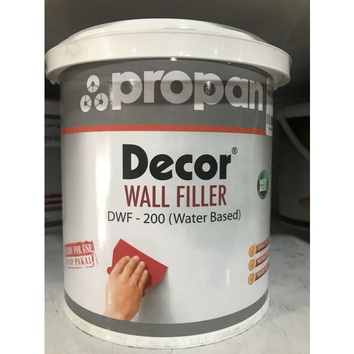 Jual Decor Wall Filler Plamur Propan ( dempul tembok ) | Shopee Indonesia
