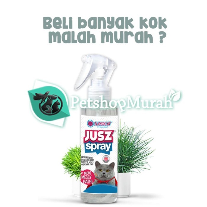 Jual Jusz Spray Obat Luka, Anti Kutu, Jamur, Scabies, Anjing , Kucing ...