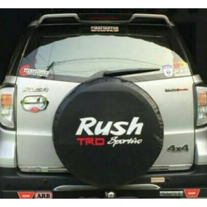 Jual Sarung tutup ban serep cover ban MOBIL toyota rush TRD Sportivo ...