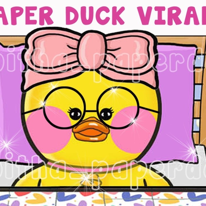 Jual paper duck viral edisi house | Shopee Indonesia
