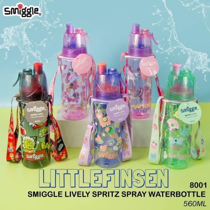 Jual Botol smiggle lively spritz spray/botol smiggle dino/botol smiggle ...