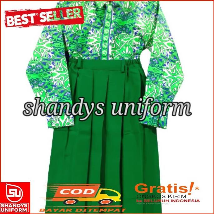 Jual Setelan Batik SDI Al-Azhar putri / Batik al azhar / seragam al ...