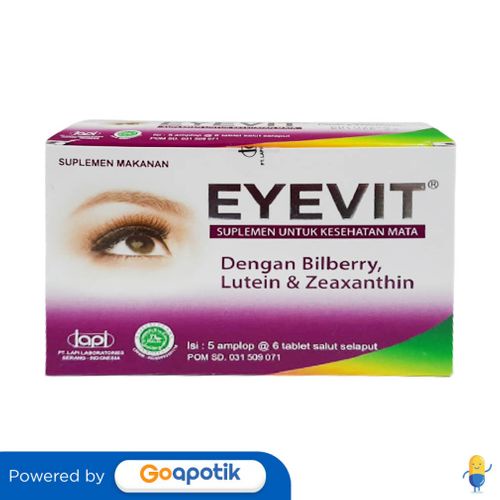 Jual EYEVIT BOX 30 TABLET | Shopee Indonesia