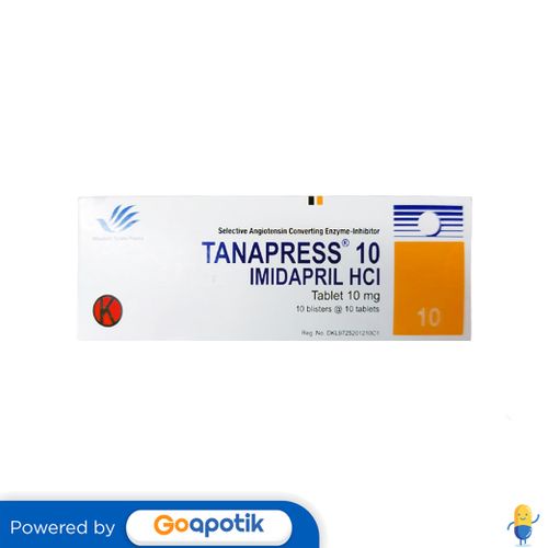 Jual TANAPRESS 10 MG BOX 100 TABLET | Shopee Indonesia