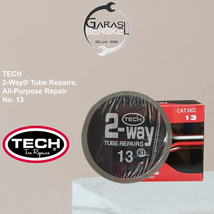 Jual Tech Tube Patch No.13 Box Isi 20pcs Karet Koyok Tambal Ban TipTop ...