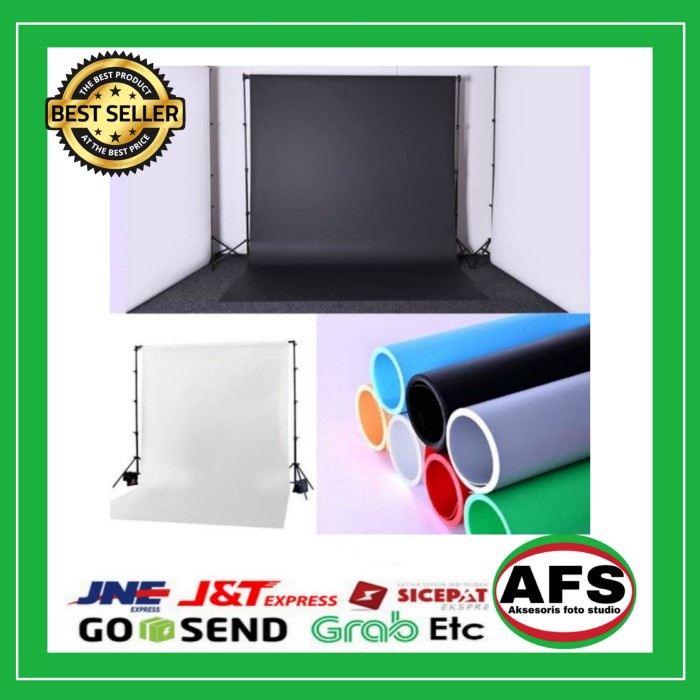 Jual Background foto layar kertas 2,7 x 11 meter | Shopee Indonesia