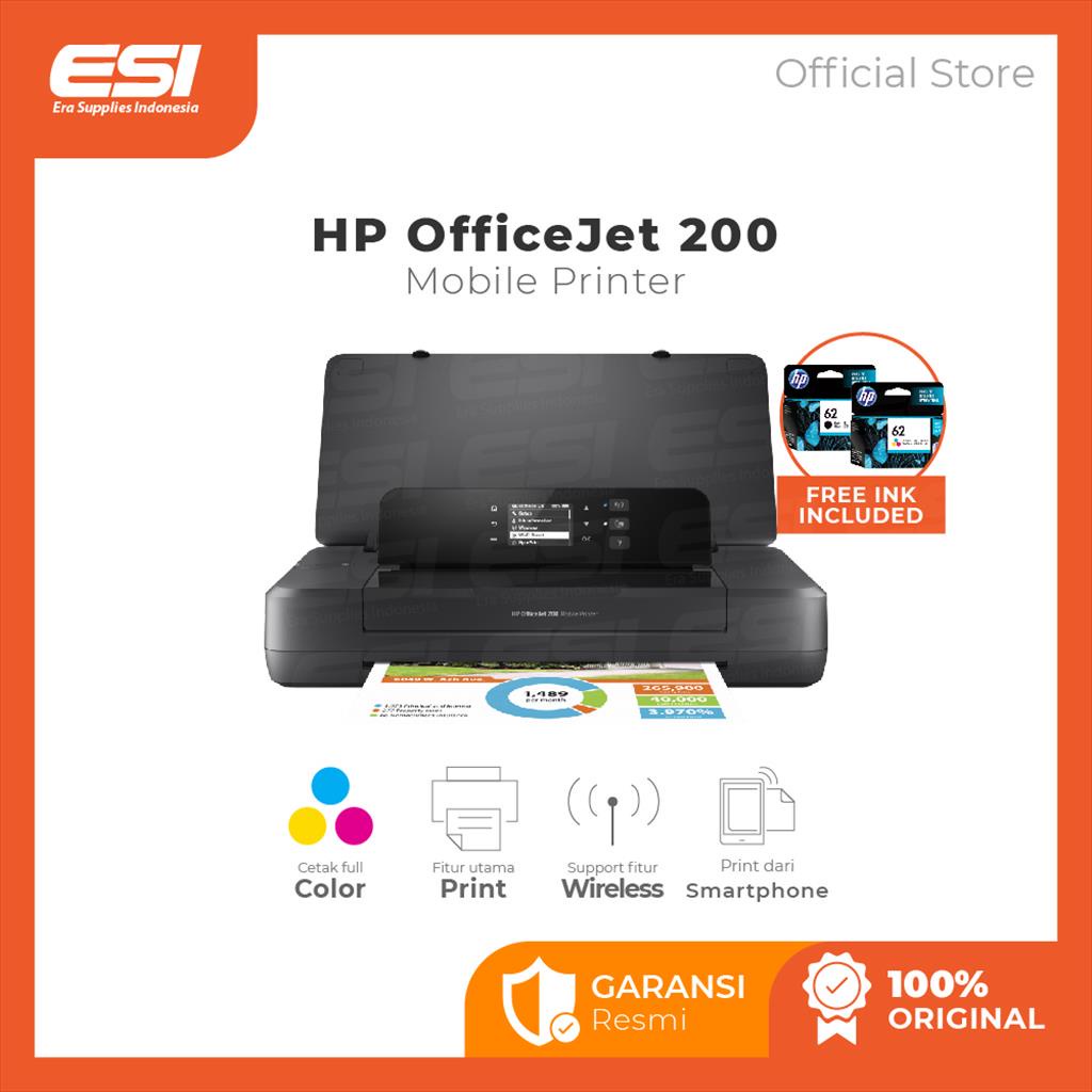 Jual HP OfficeJet 200 Mobile Printer (CZ993A) | Shopee Indonesia