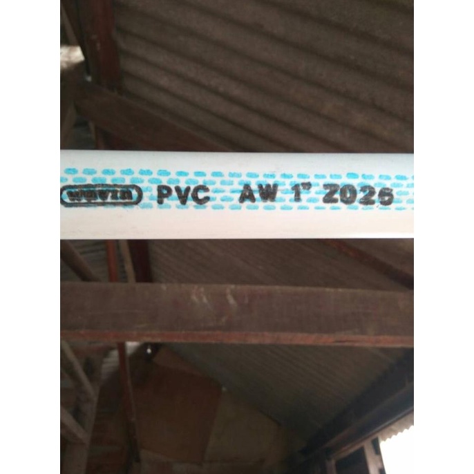 Jual Pipa Pvc Wavin Aw 1" / Pipa Paralon Pralon (1 Meter) Kode 1293 ...