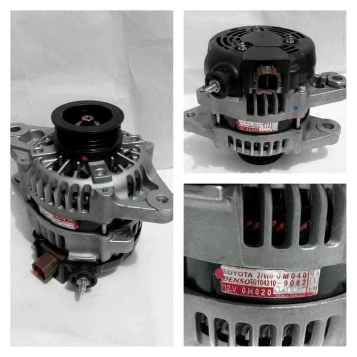 Jual Dinamo Amper Alternator Yaris Vios Altis Original Toyota 27060 ...