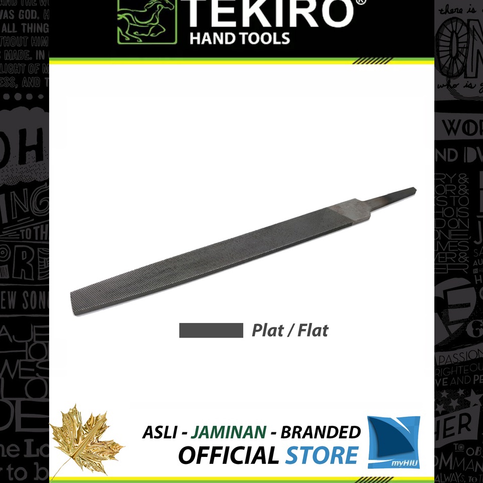 Jual Harga Termurah Kikir Plat 6" inch ~ 12" inch Kasar atau Halus ...