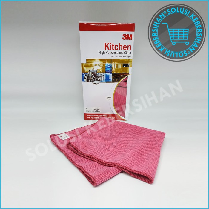 Jual Terlaris Klap 3M Lap Microfiber Merah - Per Pack | Shopee Indonesia
