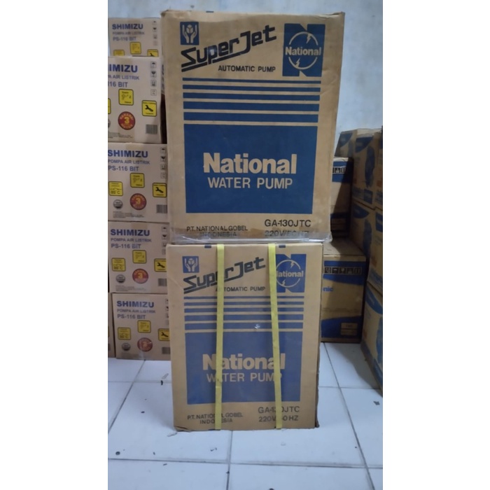 Jual NATIONAL Pompa Air Auto GA-130JTC Water Pump Auto GA 130 JTC ...