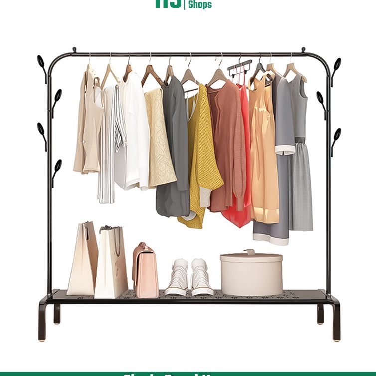 Jual Penawaran Terbaik Single Stand Hanger Gantungan Baju Besi Big ...