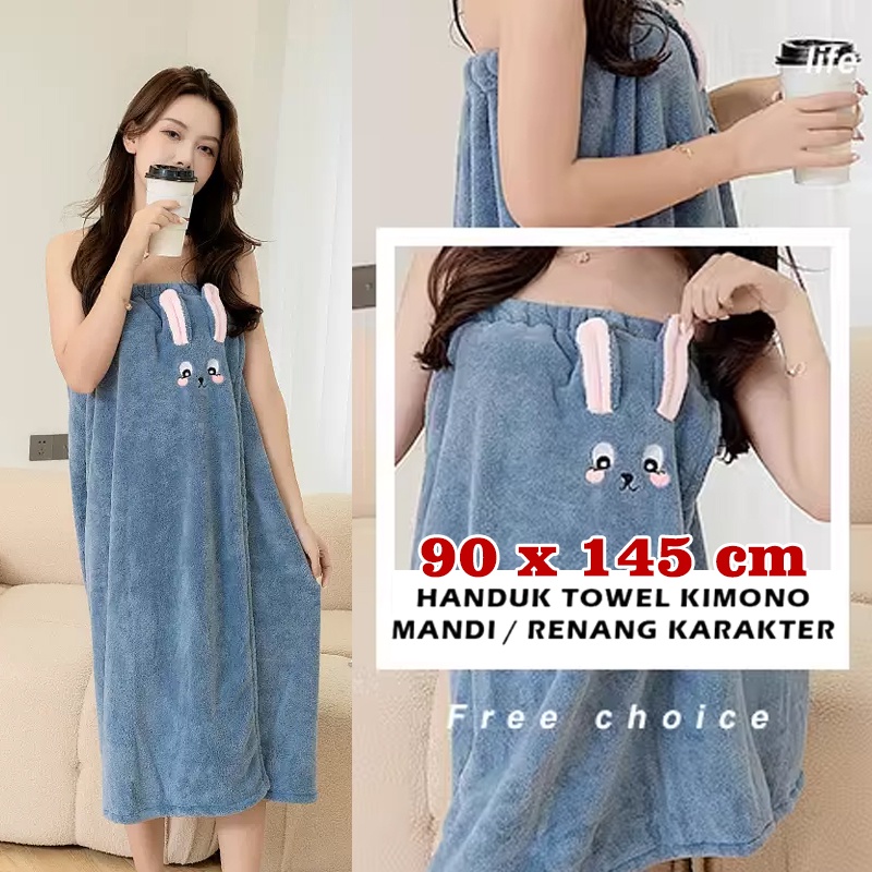 Jual DEWASA BESAR BAJU HANDUK KIMONO / JUBAH MANDI / BAJU HANDUK MANDI ...